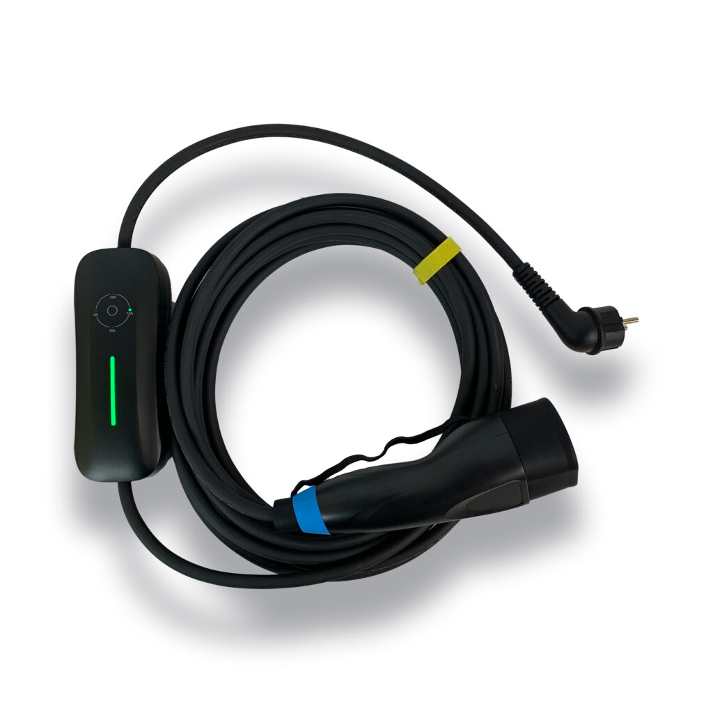 Sähköauton latausjohto 3,7kW Type2 Schuko Safe-plug | KOTILATURI